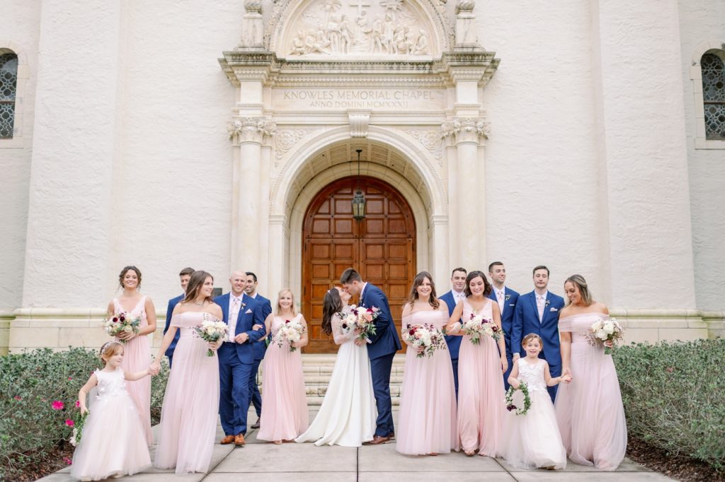 Knowles Chapel Wedding for Rollins College Sweethearts - Kristen Weaver ...