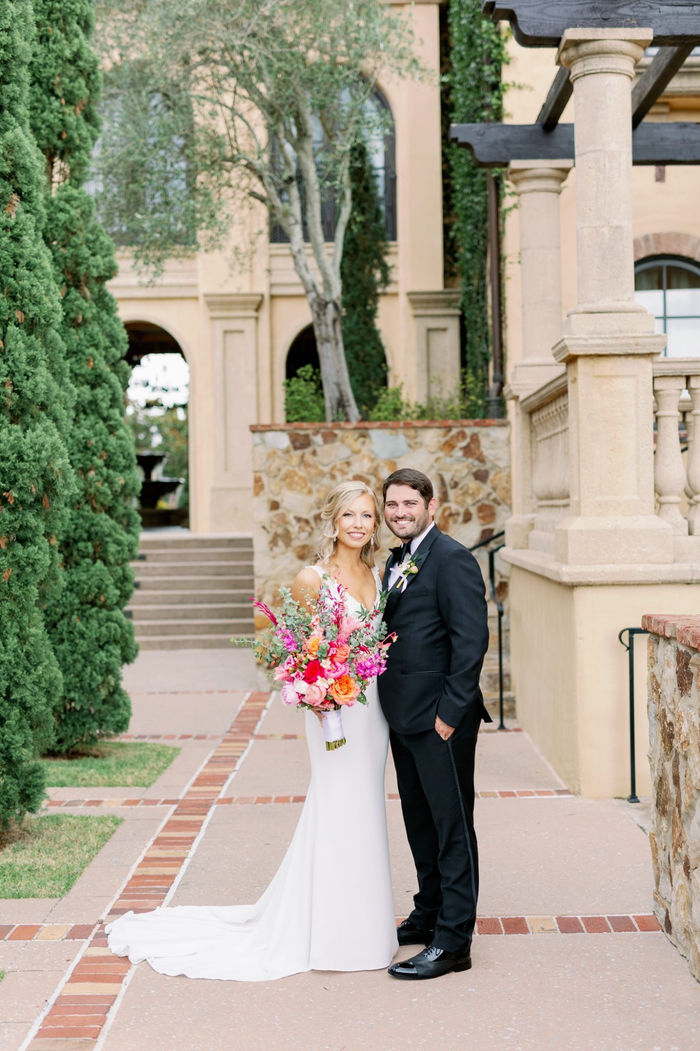 A Tropical Bella Collina Wedding For Brendan & Samantha - Kristen ...