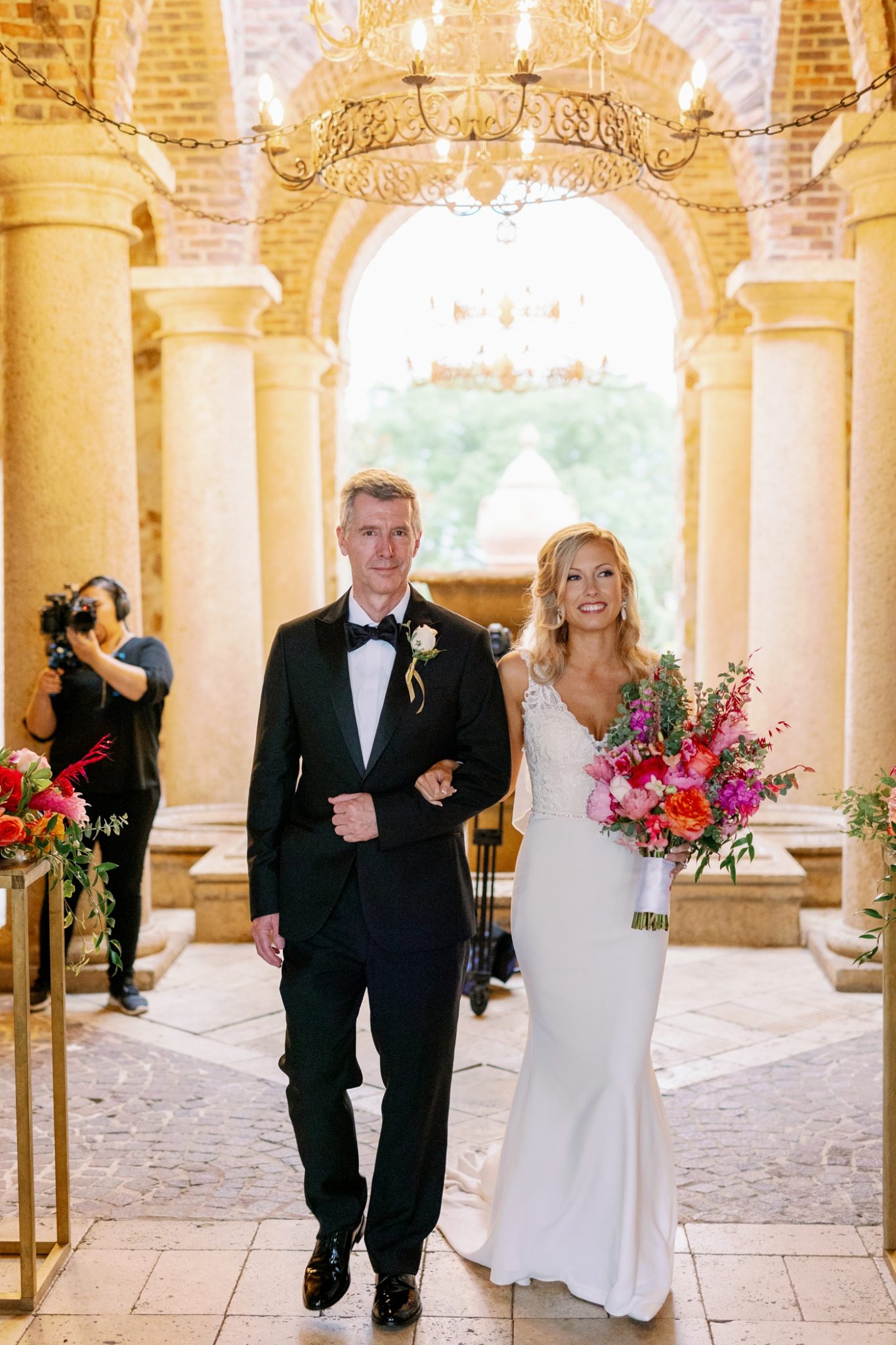 A Tropical Bella Collina Wedding For Brendan & Samantha - Kristen ...