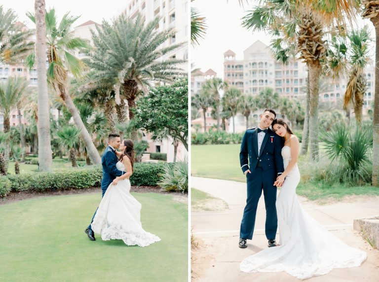 A Hammock Beach Wedding For High School Sweethearts Alex and Brittany ...