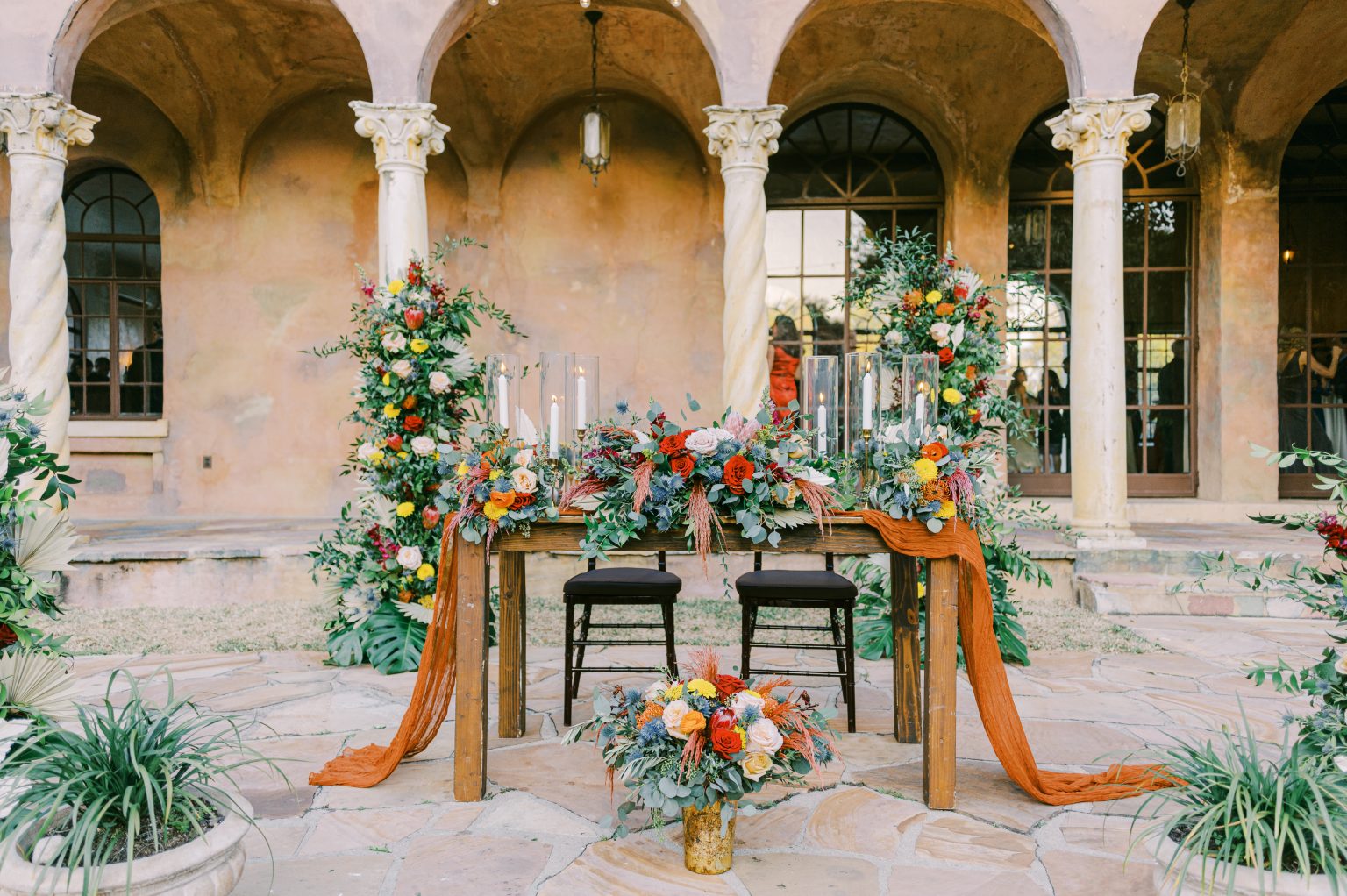Bold Howey Mansion Wedding with Jewel Tones of Sage, Ochre and Copper ...