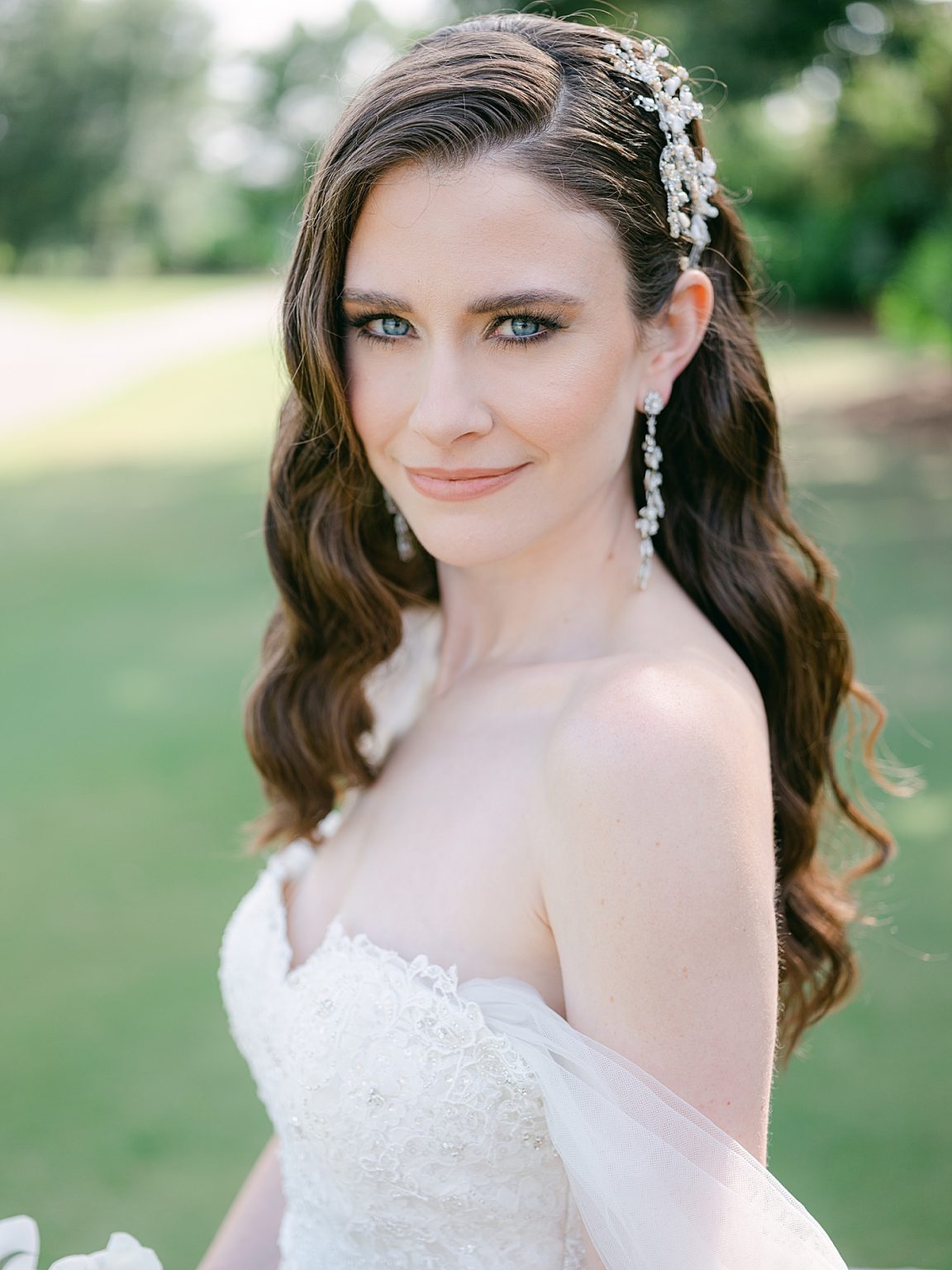 An airy Spring wedding at Interlachen Country Club with dusty blue ...