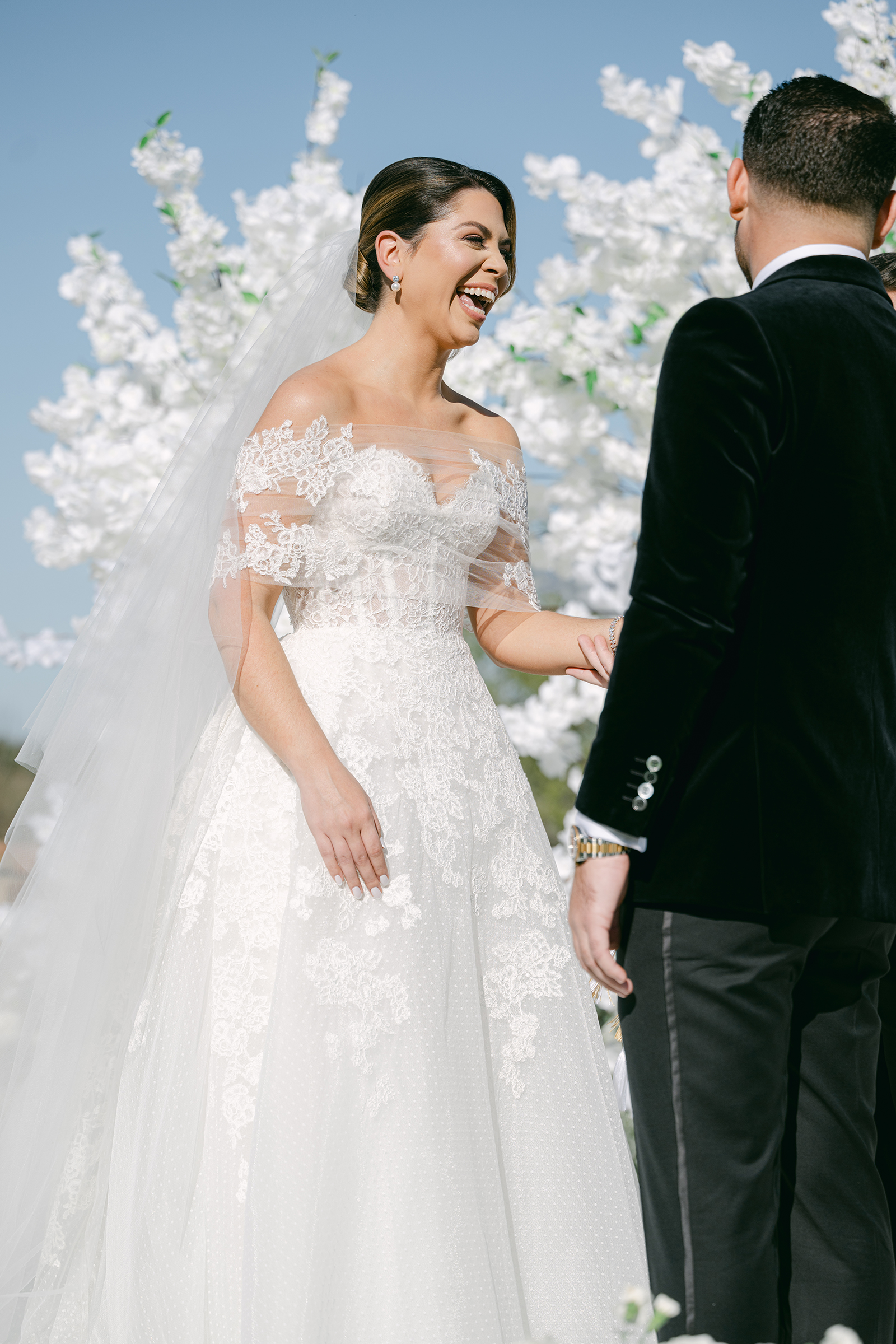 Luxurious Floral Bella Collina Wedding - Kristen Weaver Photography