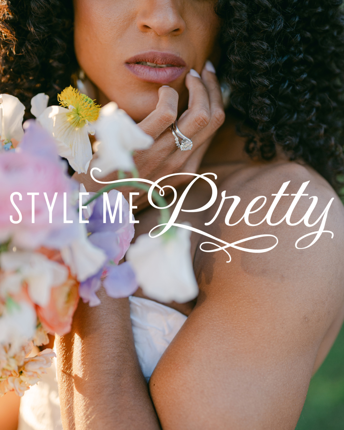 This Bella Cosa Wedding featured on Style Me Pretty - Kristen Weaver ...
