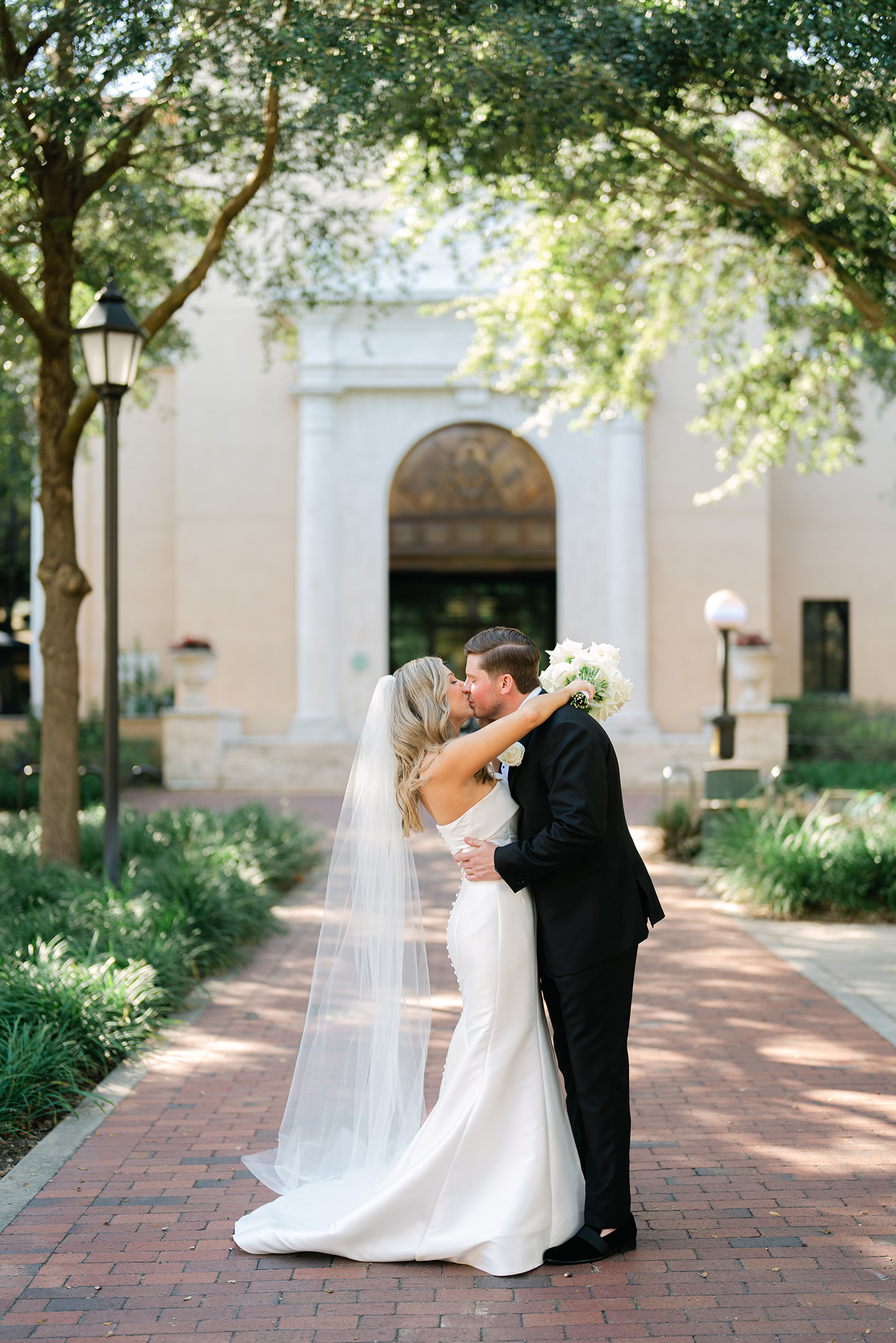 Elegant Wedding at Knowles Chapel with Molly and Joe - Kristen Weaver ...