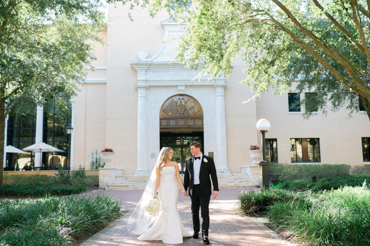 Classic Knowles Chapel Wedding at Rollins College - Kristen Weaver ...